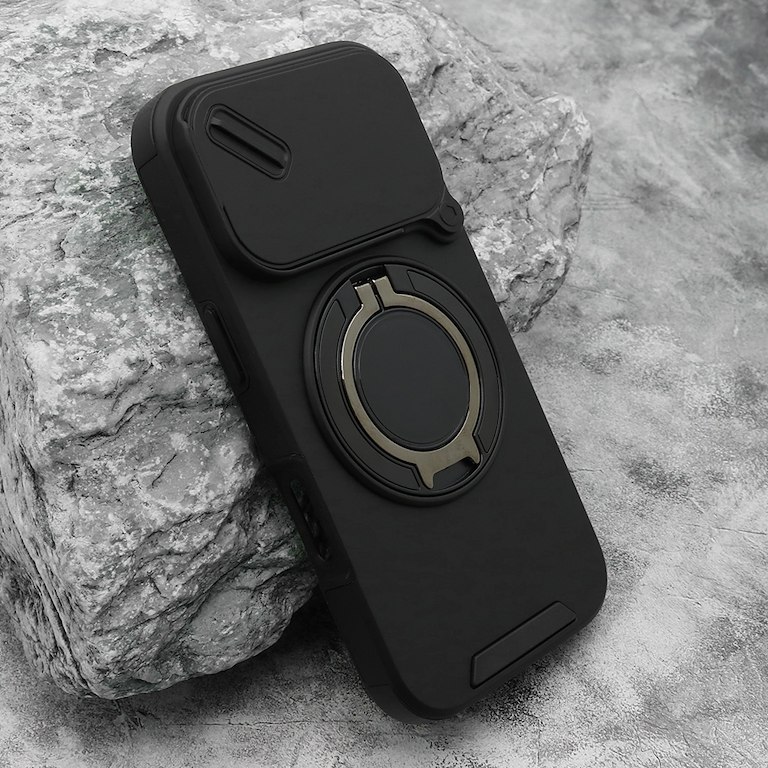 Maska DEFENDER CAMSHIELD za iPhone 17 Pro (6.3) crna