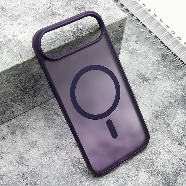 Maska SILKY MagSafe za iPhone AIR (6.6) ljubicasta