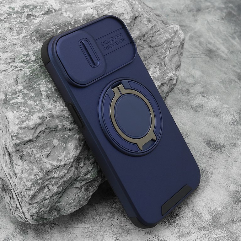 Maska DEFENDER CAMSHIELD za iPhone 15 (6.1) plava
