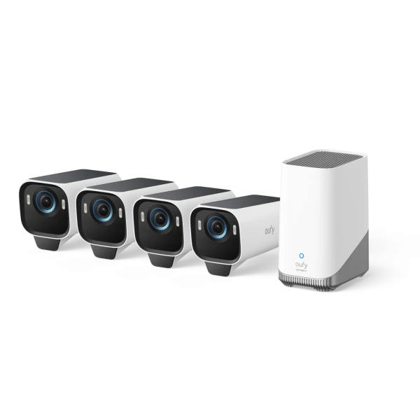 ANKER EufyCam S3 Pro 4-Cam Kit - Black+White