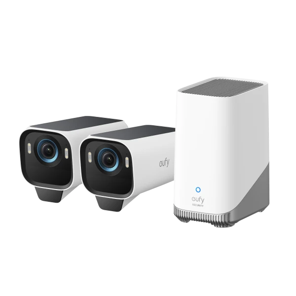 ANKER Eufy Cam S3 Pro 2-Cam Kit Black+White