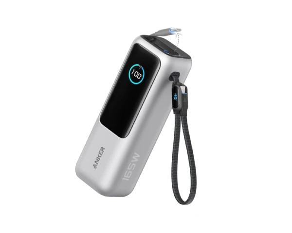 ANKER 25000mAh 165W USB-C Power Bank srebrni