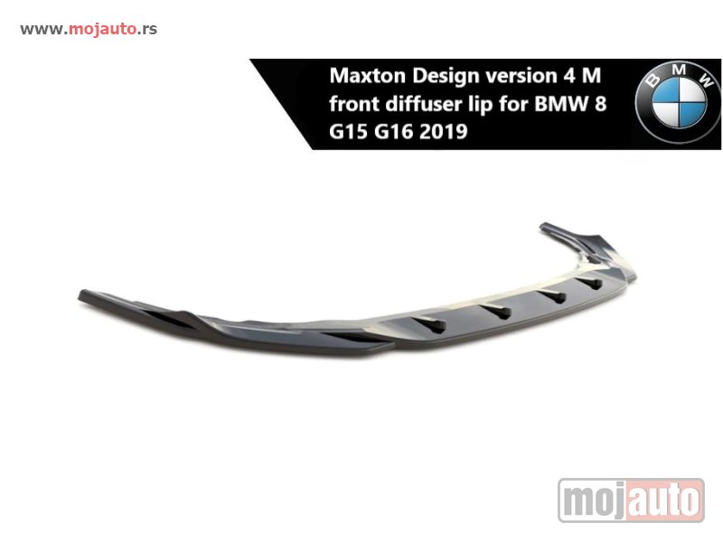 BMW 8 G14 G15 prednji lip 4 M maxton design version 2019