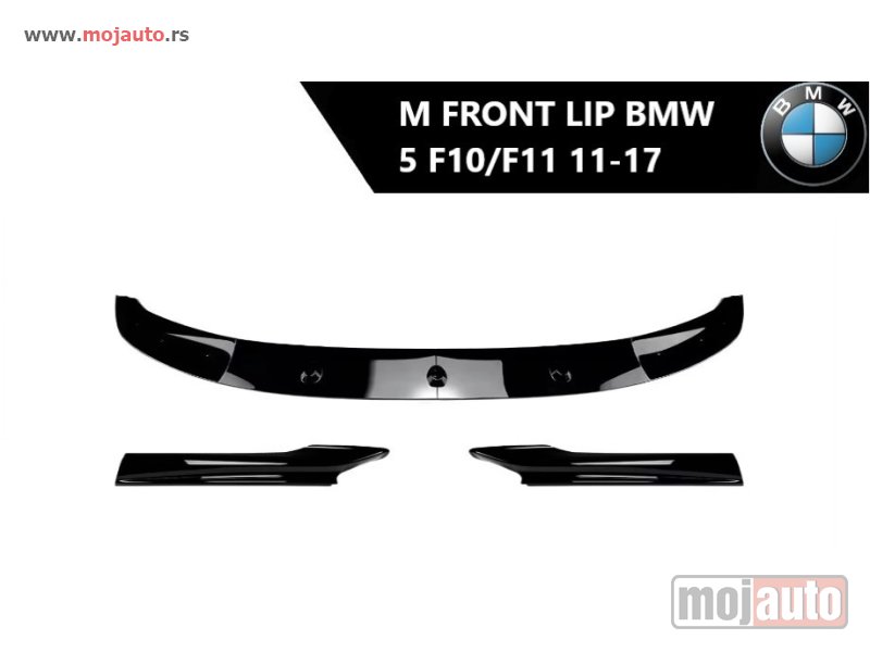 BMW 5 F10 M prednji lip 11-17