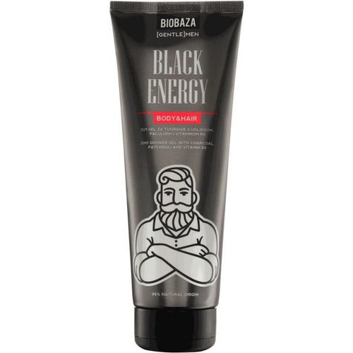 BIOBAZA MEN BLACK ENERGY 2in1 BODY&HAIR 220 mL