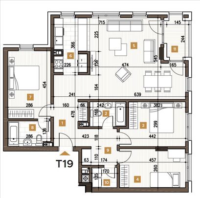 Bežanijska kosa LUX 51 4.0 stan na prodaju