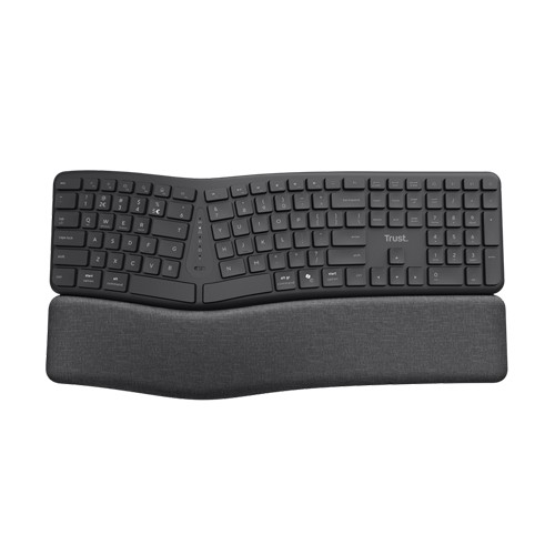 Trust Keyra Ergonomic Multi-device Bluetooth tastatura
