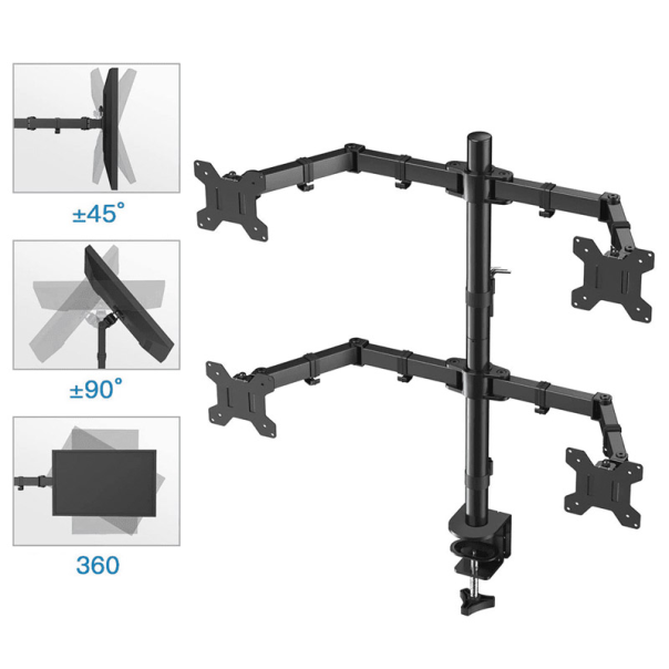 Nosač za cetiri monitora