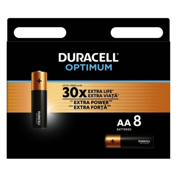 Duracell OPTIMUM LR6 8/ 1 1.5V alkalna baterija PAKOVANJE