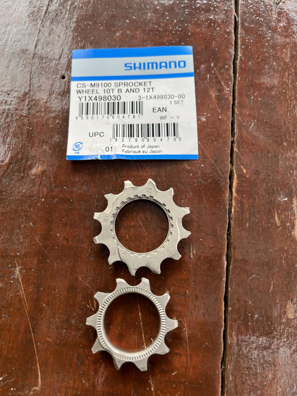 SHIMANO CS-M9100 12-SPEED 10T AND 12T 58T