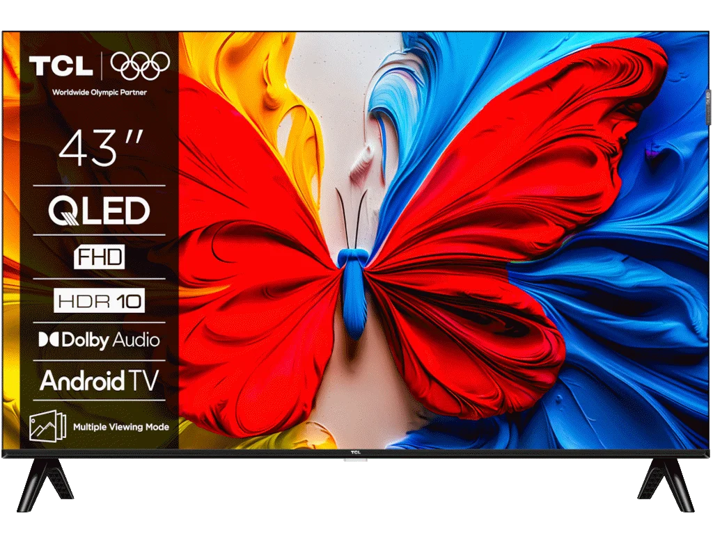 Televizor TCL 43S5K/QLED/43″/Full HD/60Hz/Android TV/crna