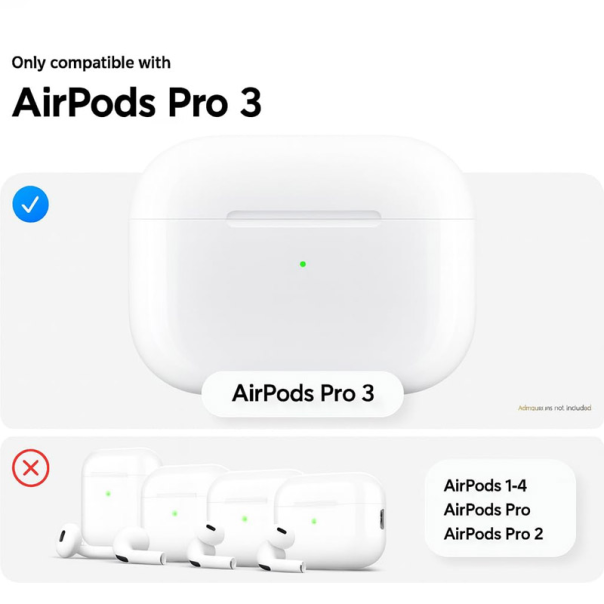 Zaštitna futrola za Airpods 3 Pro crvena