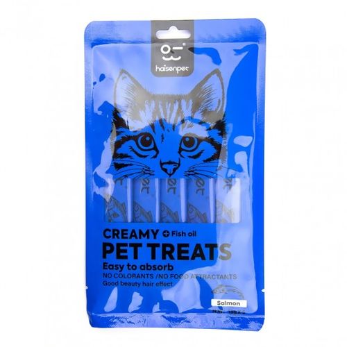Haisenpet Cat Creamy treats Losos 5x15g