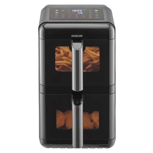 Sencor Vita Fryer 2 × 5.8 friteza na vruć vazduh SFR 1250BK
