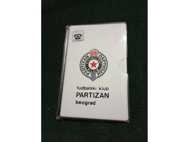 Telefonski imenik FK Partizan Beograd Jugoslavija