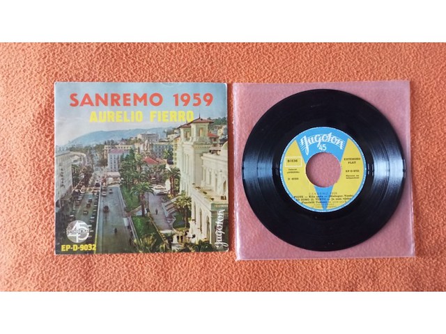 AURELIO FIERRO - Sanremo 1959 (EP) licenca