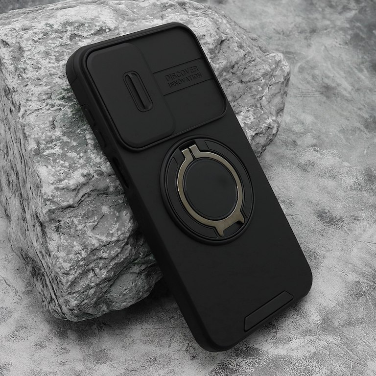 Zastitna maska (futrola) DEFENDER CAMSHIELD - Samsung A166 Galaxy A16 5G crna (MS)