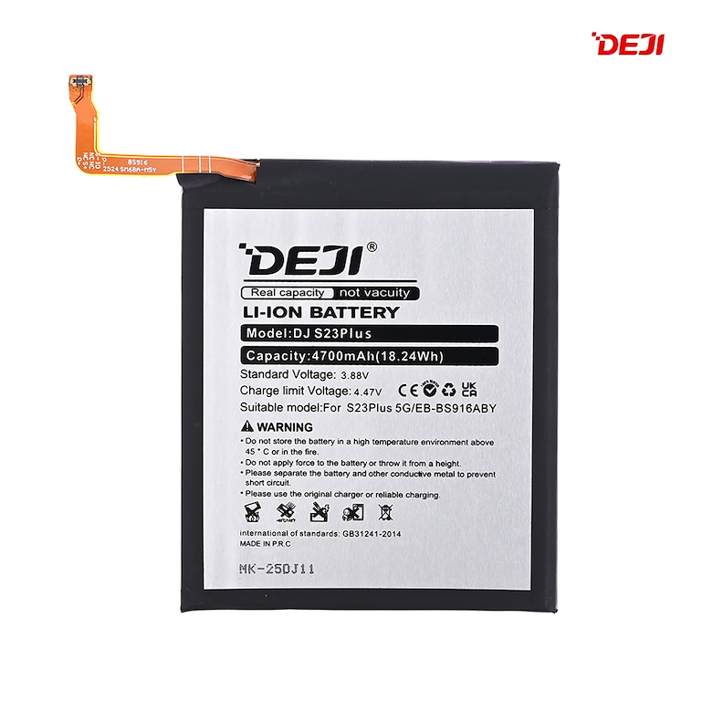 Baterija Deji - Samsung S916B Galaxy S23 Plus (4700mAh) EB-BS916ABY