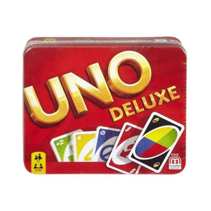 Društvena igra Mattel UNO Deluxe - Card Game