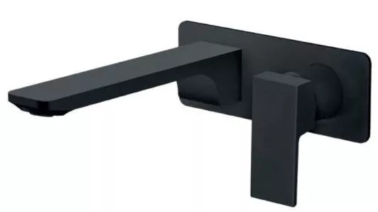 UGRADNA BATERIJA ZA LAVABO QUADRO BLACK ROSAN
