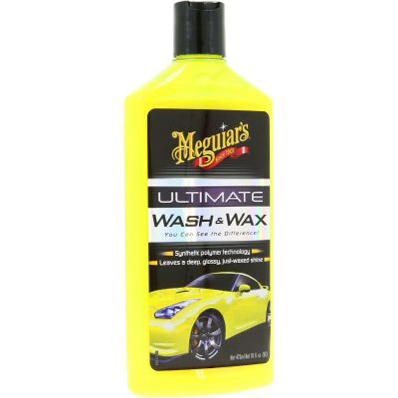 MEGUIAR'S ULTIMATE WASH AND WAX - ŠAMPON SA VOSKOM 473 ML