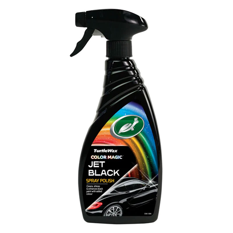 TURTLE WAX JET BLACK SPRAY 500 ML