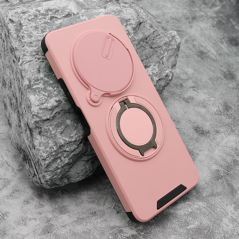 Zastitna maska (futrola) DEFENDER CAMSHIELD - Xiaomi Redmi 14C/Redmi A4 roze (MS)