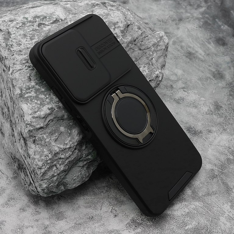 Zastitna maska (futrola) DEFENDER CAMSHIELD - Xiaomi Redmi A5 4G NFC (173 mm) crna (MS)