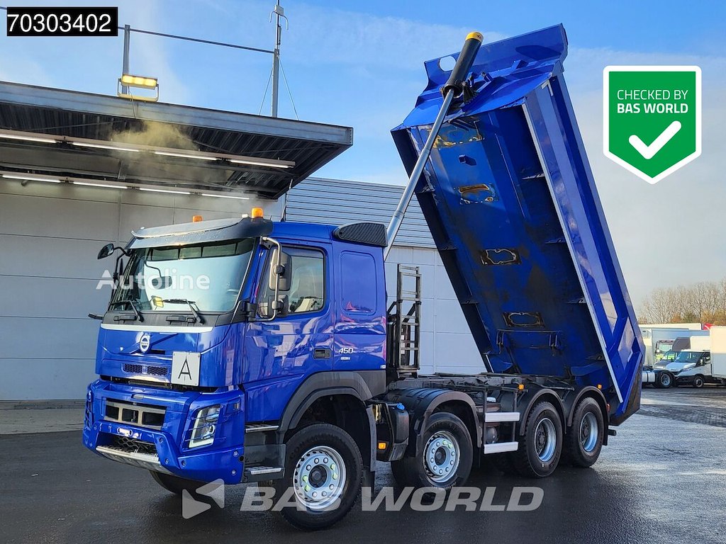 Volvo FMX 450 FMX 8X4 16m3 Langendorf tipper Lift-Axle Big-Axle Automa kiper