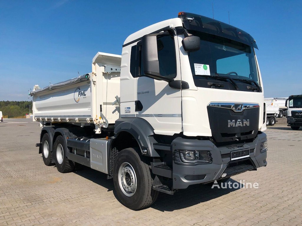 Novi MAN TGS 33.440 - 6X4 - 3way tipper kiper