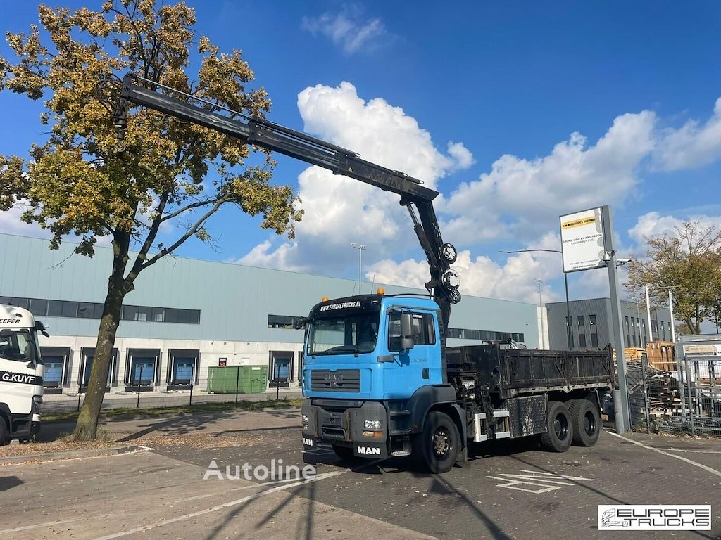 MAN TGA 33.360 Full Steel - Hiab 166E - Remote - Belgian Truck - Eur kiper