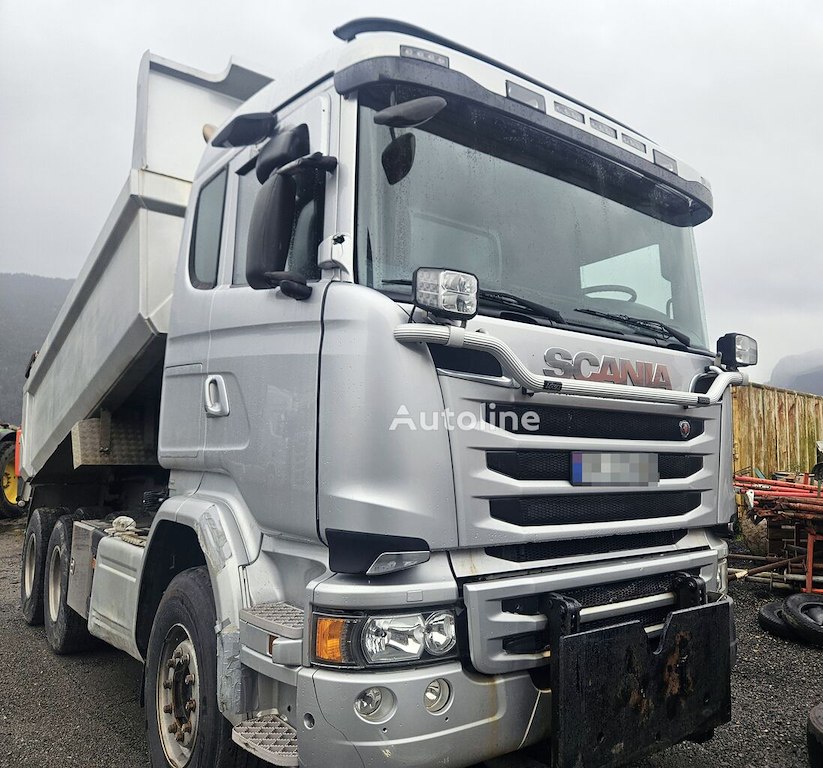 Scania R580 *6x4 *PLOW PLATE *FULL STEEL *RETARDER *EURO 6 kiper