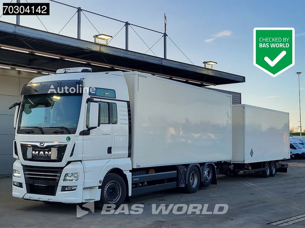MAN TGX 26.470 6X2 Combi 2000kg Ladebordwand Lift-Axle Automatic Eur kamion furgon