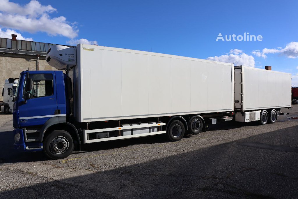 DAF CF 460 E6 LBW TK T1000R 400V+Príves Wielton PC2 TK UT800 kamion hladnjača + prikolica hladnjača