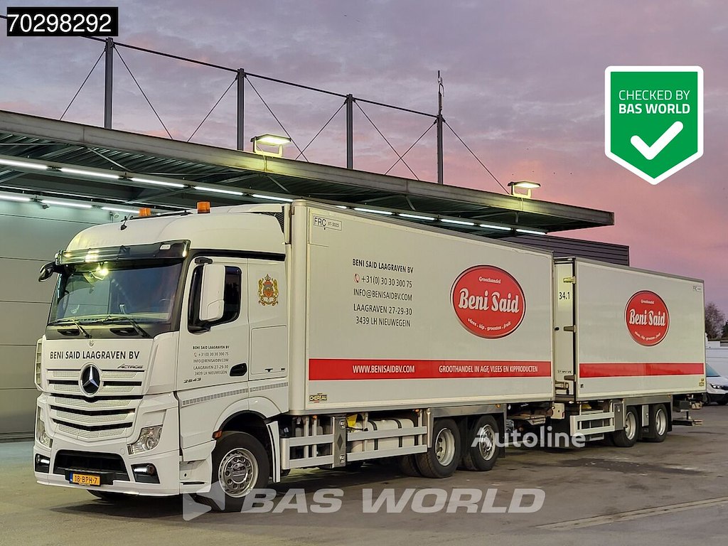 Mercedes-Benz Actros 2643 6X2 NL-Combi Frigoblock FB-FIL2 2tons Ladebordwand R kamion hladnjača