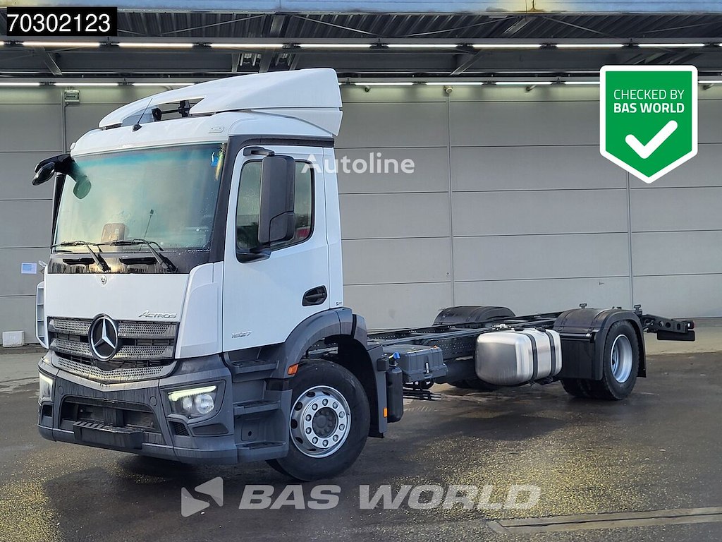 Novi Mercedes-Benz Actros 1827 4X2 NEW 18tons chassis Automatic PPC Cruise control kamion šasija