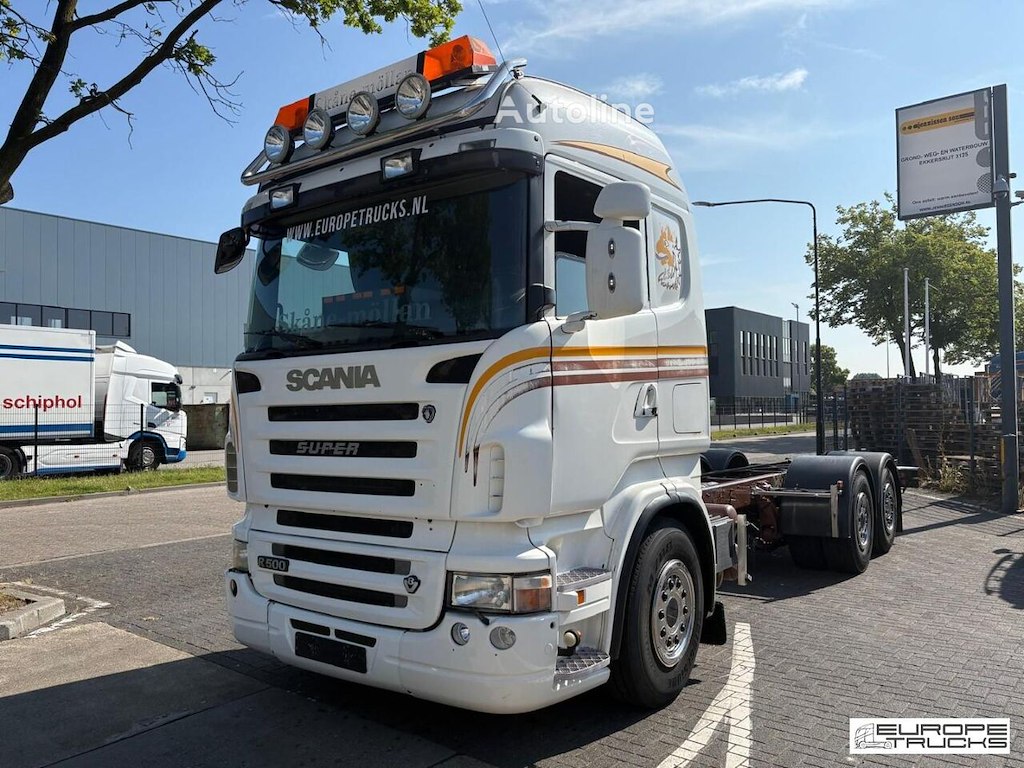 Scania R500 Steel/Air - PDE - V8 - Retarder - Manual kamion šasija