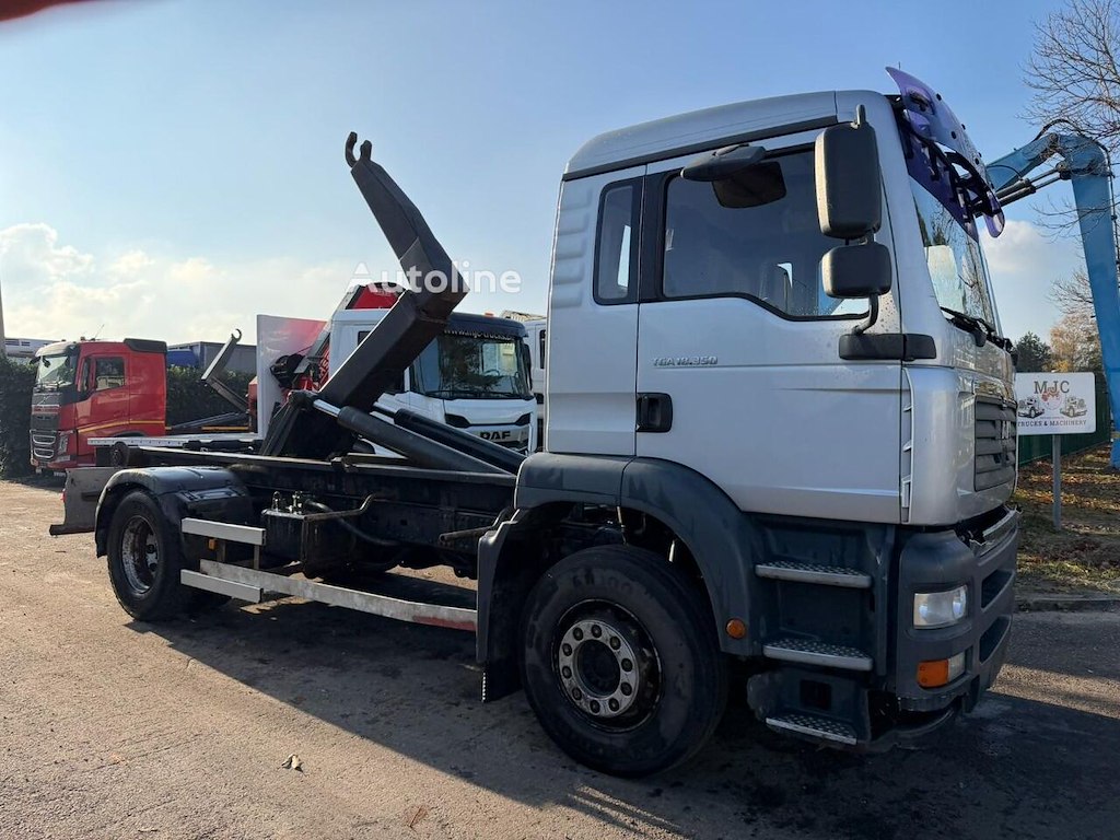 MAN TGA 18.350 4x2 19T HOOKLIFT / ABROLLKIPPER / GANCHO / AMPLIROL - kamion rol kiper