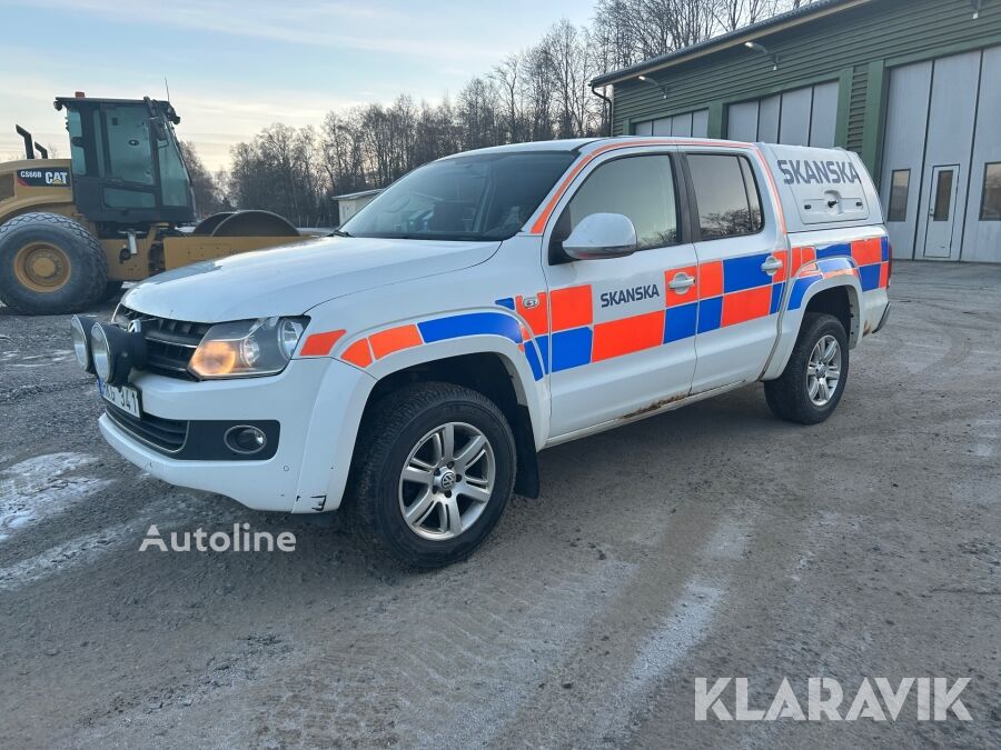 Prodaje se Volkswagen Amarok kamion s ravnom platformom < 3.5t na aukciji