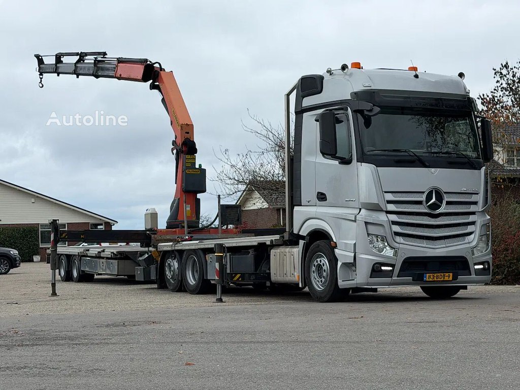Mercedes-Benz Actros 2640 PALFINGER 34TM CRANE/GRUE!!RADIO REMOTE!!EURO6!! kamion platforma