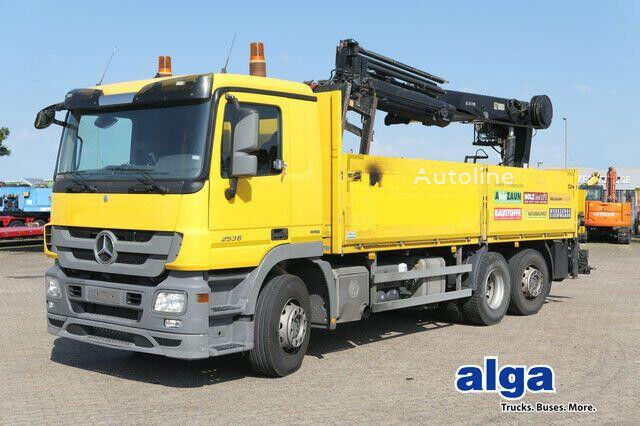 Mercedes-Benz 2536 L Actros 6x2, Hiab 211DL-4PRO, Klima, AHK kamion platforma