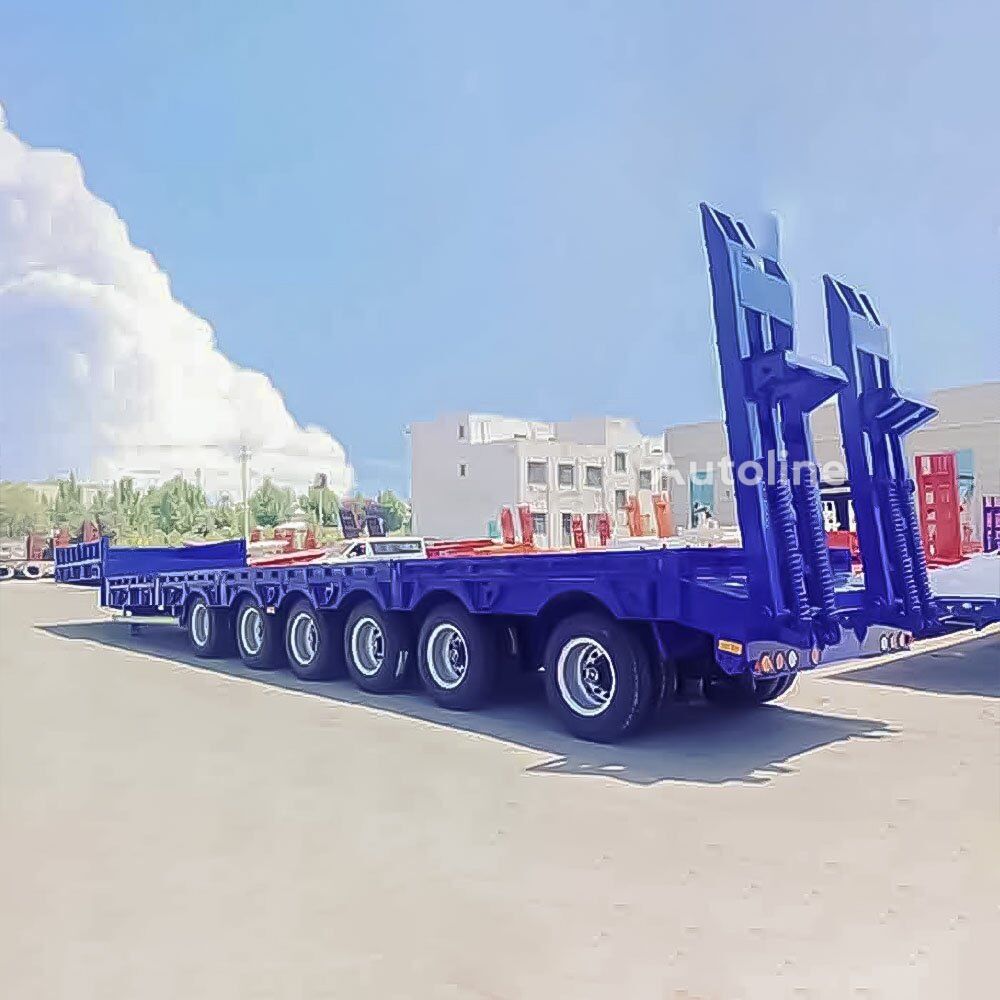 Nova ZW-Trailer 6 Axle Lowbed Semi Trailer for sale poluprikolica sa niskom platformom
