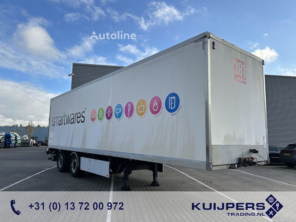 Tracon TO 1218 City / Box / Loadlift 2500 kg furgon poluprikolica