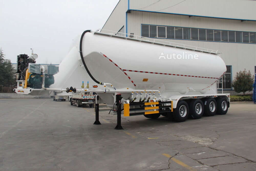 Nova 4 Axle W Type Cement Tank Trailer for Sale cisterna za prevoz cementa