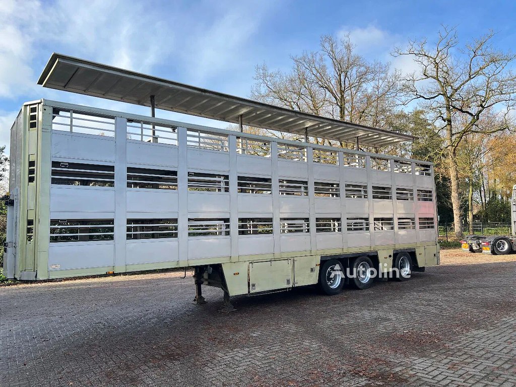 Berdex 1/2/3 livestock veewagen poluprikolica za prevoz stoke