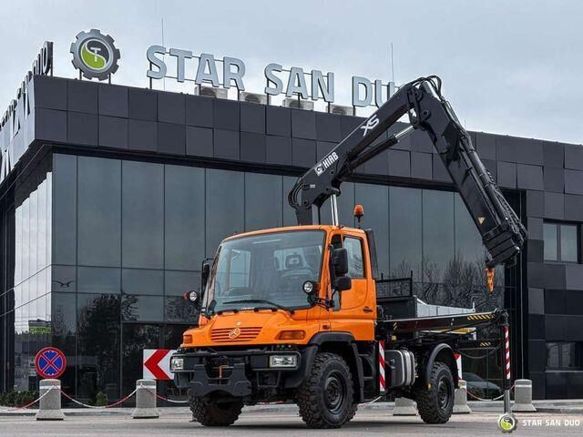 Unimog Mercedes-Benz UNIMOG U300 4x4 HIAB 122 D-3 CRANE univerzalna komunalna mašina