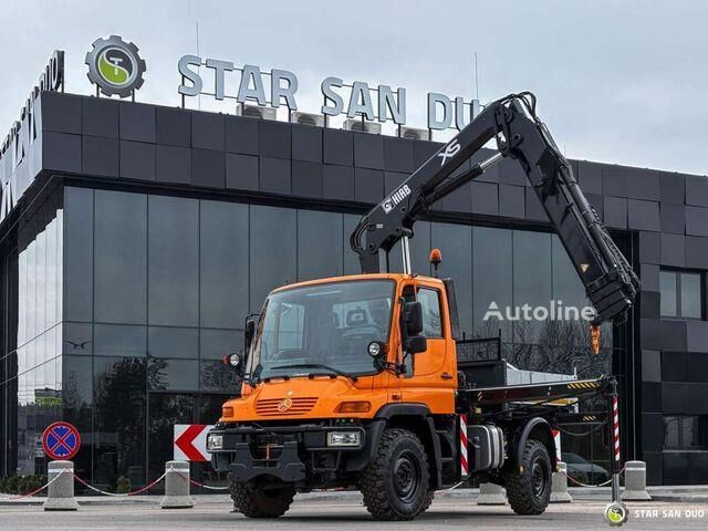 Unimog Mercedes-Benz UNIMOG U300 4x4 HIAB 122 D-3 CRANE univerzalna komunalna mašina