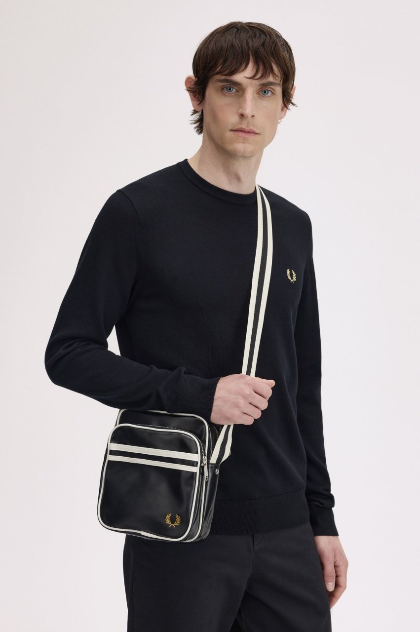 FRED PERRY SIDE TORBICA BLACKEC
