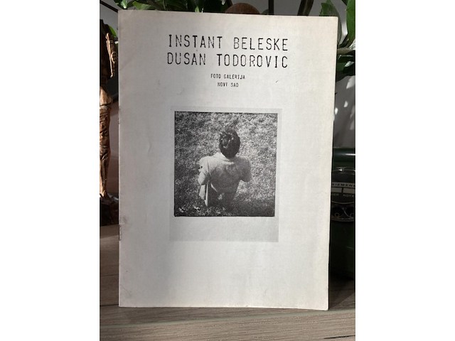 Dušan Todorović INSTANT BELEŠKE Foto galerija NS