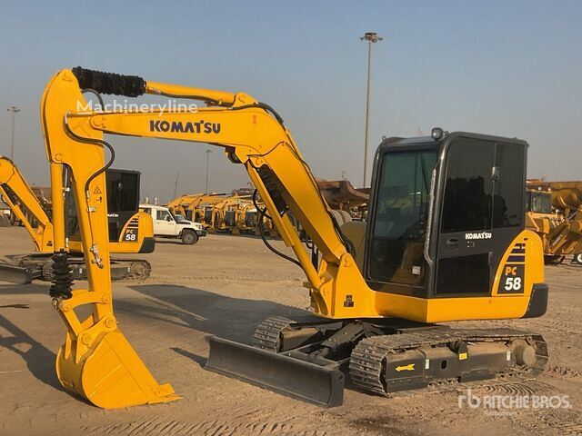 Prodaje se Komatsu PC58-8 mini bager na aukciji